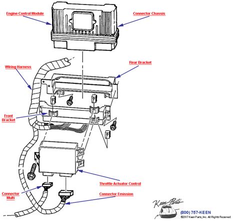 Keen Corvette Parts Diagrams