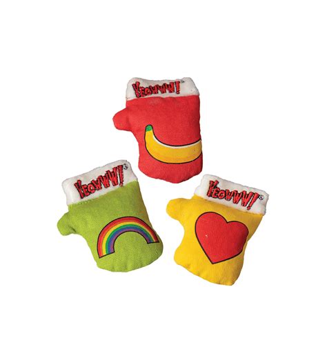 Yeo Kitten Mittens 3 Pack Catnip Toy Mooshiepets