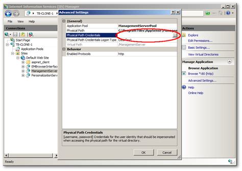 iis error after cloning a server and running sysprep