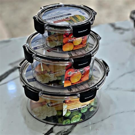 ظروف نگهداری درب دار دنی هوم آروکو