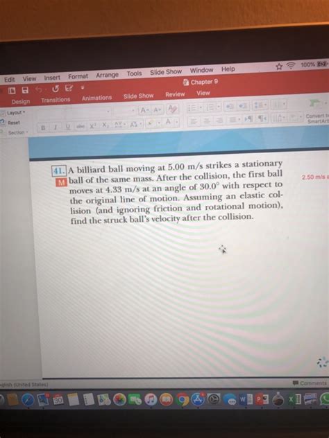 Solved 会 Edit View Insert Format Arrange Tools Slide Chegg com