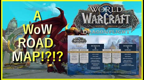 World Of Warcraft Road Map Holiday Updates World Events