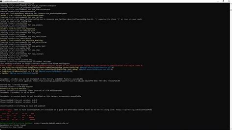 fxserver error server discussion cfx re community
