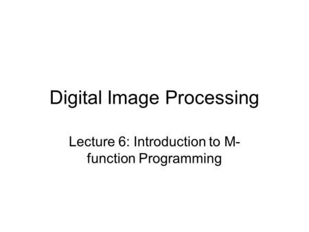 An Introduction to R Prof. Ke-Sheng Cheng - ppt download
