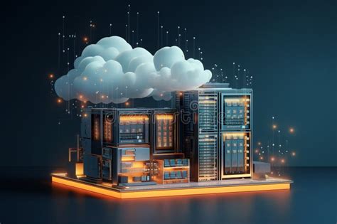 Technology Cloud Stock Illustration Illustration Of Storage 284773757