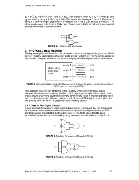 Reliability Improvement In Logic Circuit Stochastic Computation Pdf