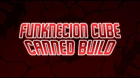 Funknecion Cube Canned Showcase Friday Night Funkin Mod Youtube