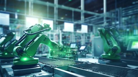 Premium Ai Image A Close Up Of A Robot Moving A Glass Of Water On A