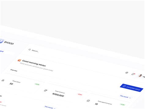 dashboard ui light mode by mirian achonwa on dribbble