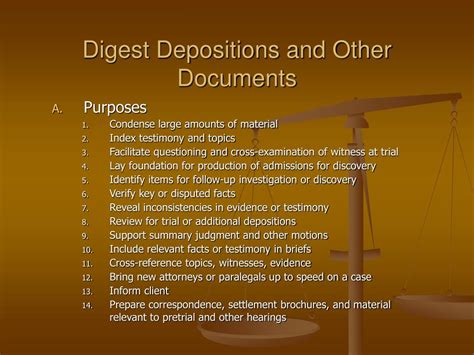 Ppt Litigation And Procedure Discovery Depositions Powerpoint