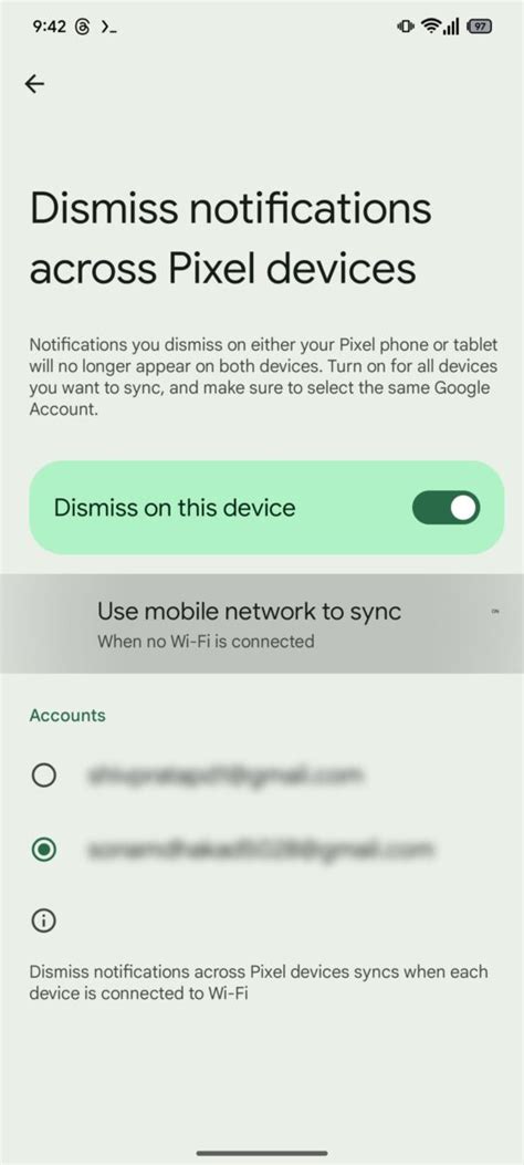 pixel notification dismissal sync could soon be more versatile