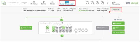 Configure Ftd High Availability Using Fdm Cisco