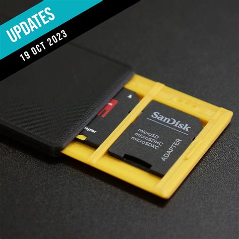 Minimalistic Card Sized SD Card Holder By TWB MakerWorld Download Free