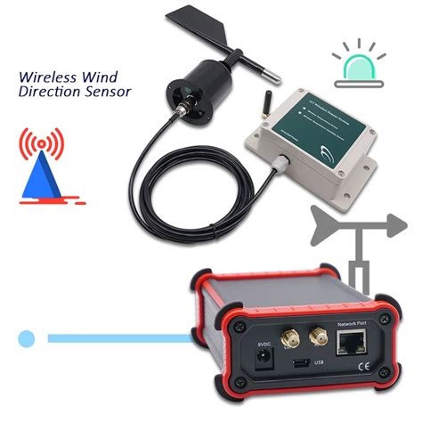 Lorawan Cold Room Wireless Wind Direction Network Sensor For Weather Environmental Sensor