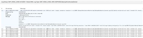 教程：为 Sap Hana 设置监控 Amazon Cloudwatch