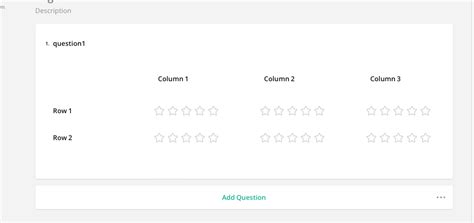 Multi Select Matrix Rating Scale Question Is Not Aligned Within A