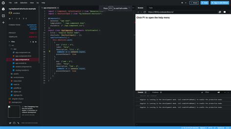 cmd b not working · issue 19 · omridevk ng keyboard shortcuts · github