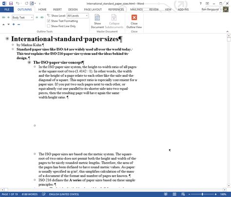 INLS Fall Information Tools Using Markup To Control Document Objects