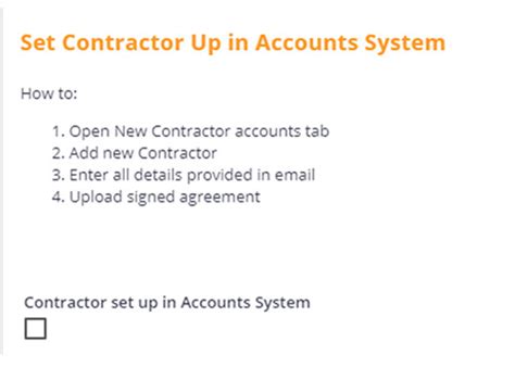Assign A New Contractor Flowingly