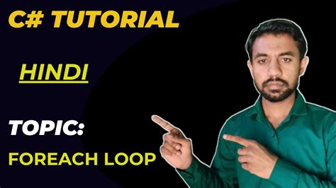 Foreach Loop C C Tutorial For Beginners Ms Coder Youtube