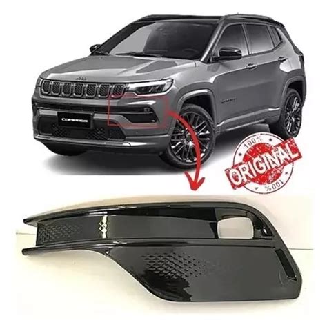 Moldura Tela Milha Jeep Compass 2021 2022 2023 Nova Original