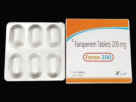 200mg Faropenem Tablets At ₹ 3000box Prayagraj Id 26106629762