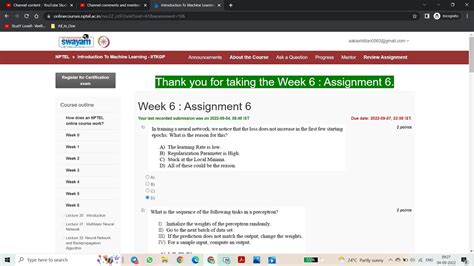 Week Assignment Introduction To Machine Learning IITKGP Solution IIT NPTEL
