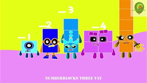 Numberblocks Numberblocks Intro Negative Numberblocks Youtube