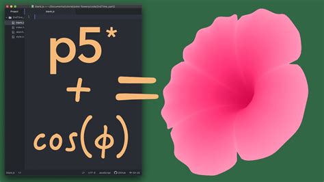 Make Beautiful 3d Flowers In P5 Js 1 2 Youtube
