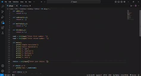 Created A Simple Calculator Using Python Swatisnigdha Panigrahi