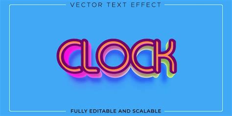 Premium Vector 3d Style Text Effect