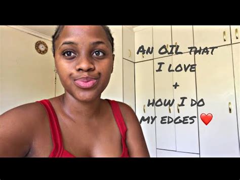 How I Do My Edges YouTube