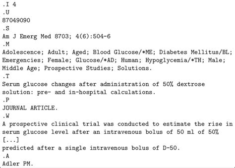 1 A Document From Ohsumed Download Scientific Diagram
