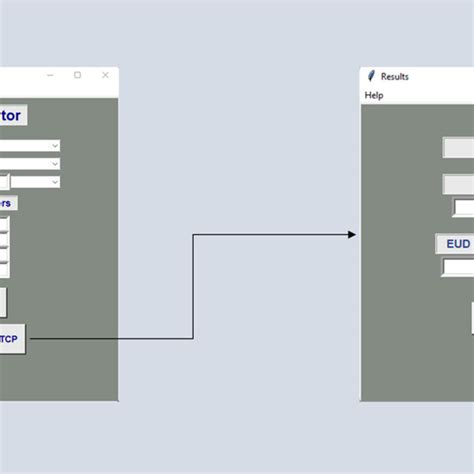 Software Screen Windows Presenting The Ntcp Calculation And The