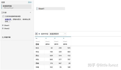 【tableau】数据源连接及操作 知乎