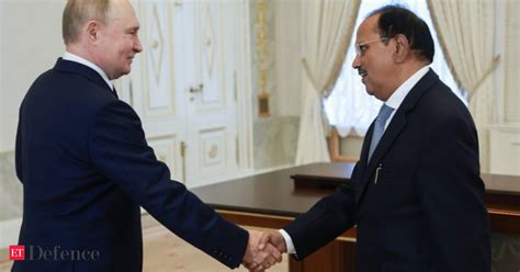 NSA Ajit Doval meets Russian President Putin to debrief on PM Modi's Kyiv visit - The Economic Times