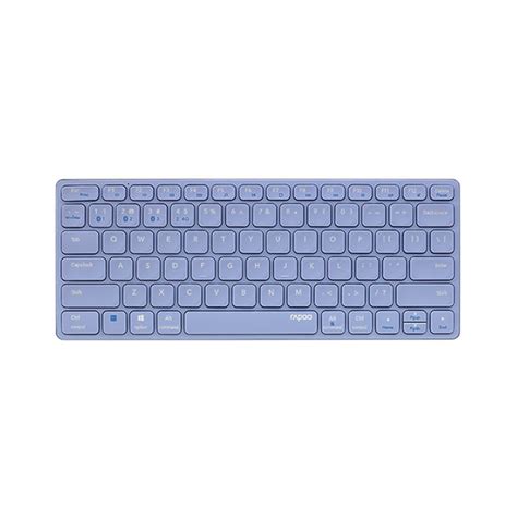 Rapoo E9050g Purple Multi Mode Ultra Slim Keyboard
