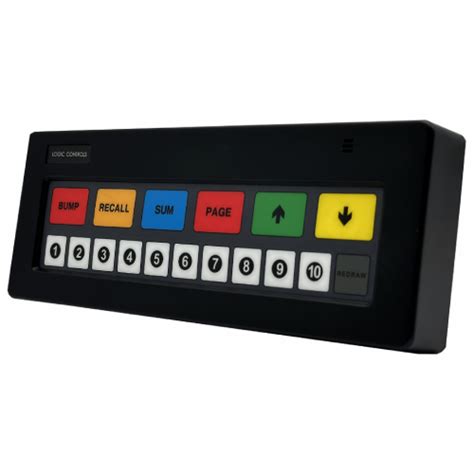 KB B RJ BK Logic Controls KB Programmable Bump Bar
