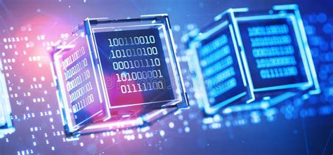 binary code cube stock illustrations 1 290 binary code cube stock