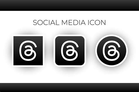 Threads Social Media Icon Images - Free Download on Freepik