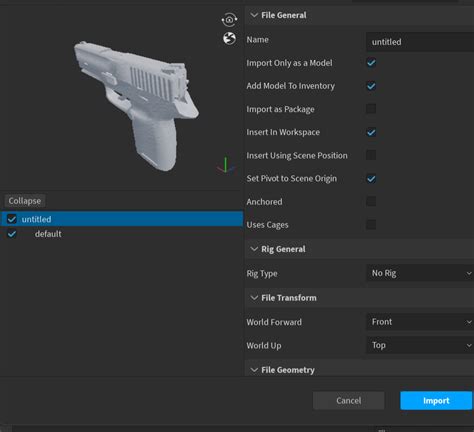 why does color won t save when i export mesh from blender to roblox