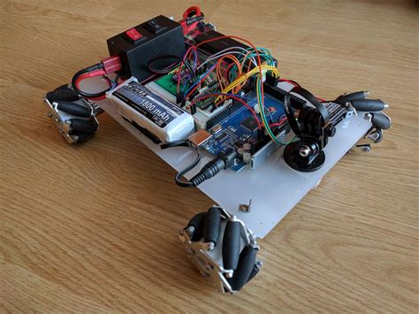 Voice And Gesture Controlled Mecanum Wheel Robot 4 Steps With