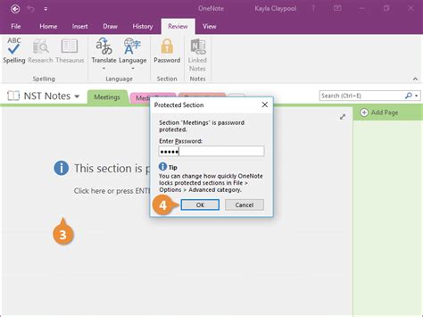 Password Protection CustomGuide