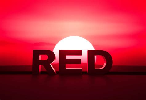 Red Text With Sunset Background Free Download Ai Scribbles