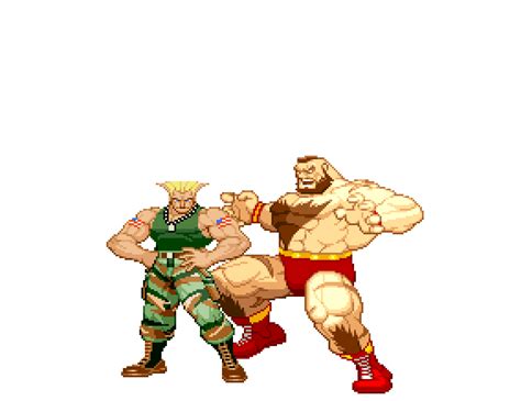 Post 1439198 Animated Guile Sprites Street Fighter Zangief