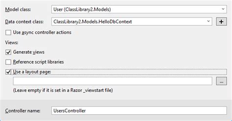 developers software architecture asp mvc scaffolding controller