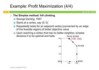Algorithm Linear Programming Pdf