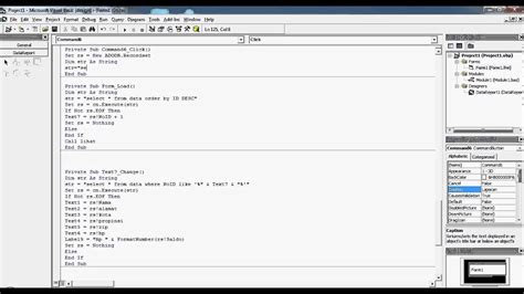 Pengolahan Database Ms Access 2007 Visual Basic 6 Tahap 4 Youtube