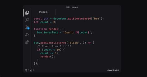 Tail Theme By Webldavi Vs Code Themes