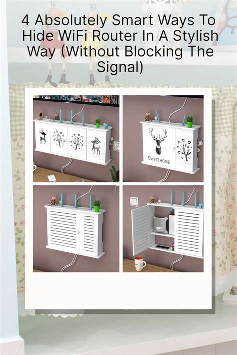 Absolutely Smart Ways To Hide Wifi Router In A Stylish Way Without Blocking The Signal Artofit